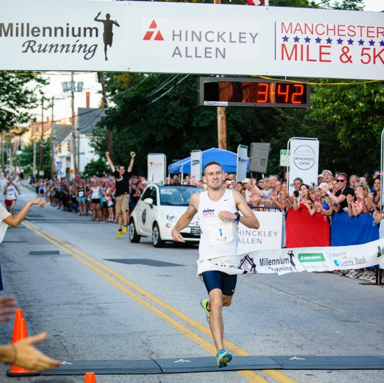 NEWS: Brian Gagnon Breaks the Finish Tape and His Own Record ...